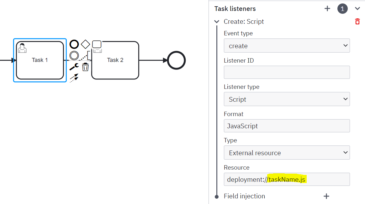 How To Change Dynamically The Task Name In Tasklist Discussion