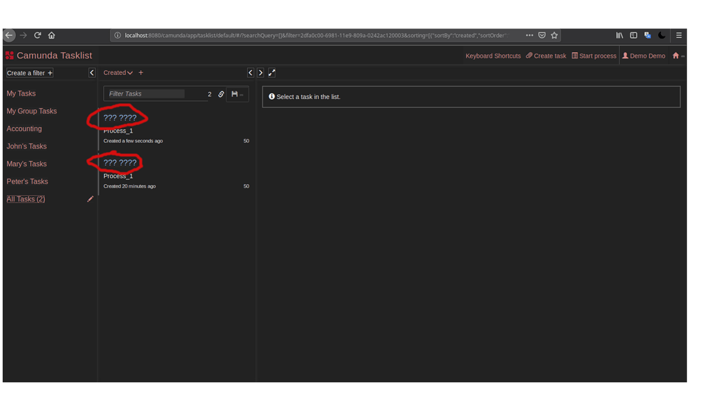 Task names problem - Discussion & Questions - Camunda Forum