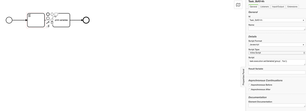How To Set Variable In Inline Script javascript Modeler Camunda Platform Forum