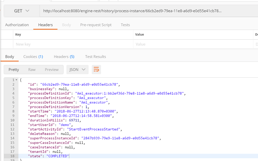 BusinessKey didnt show in History API (both, Rest and Java), but shows ...