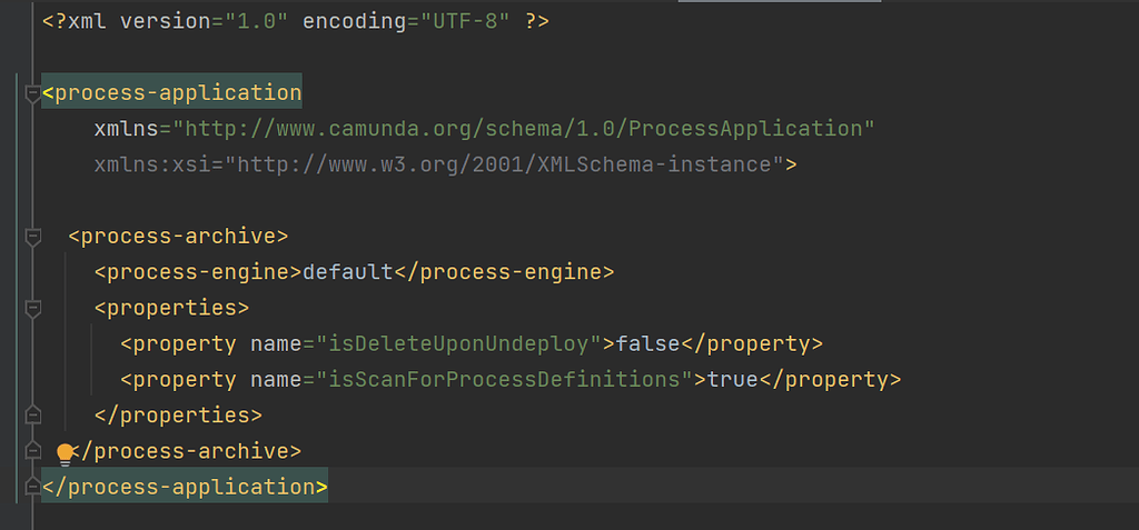 Deployment of process archive ‘null’: Cannot deploy process archive ‘null’ to default process ...