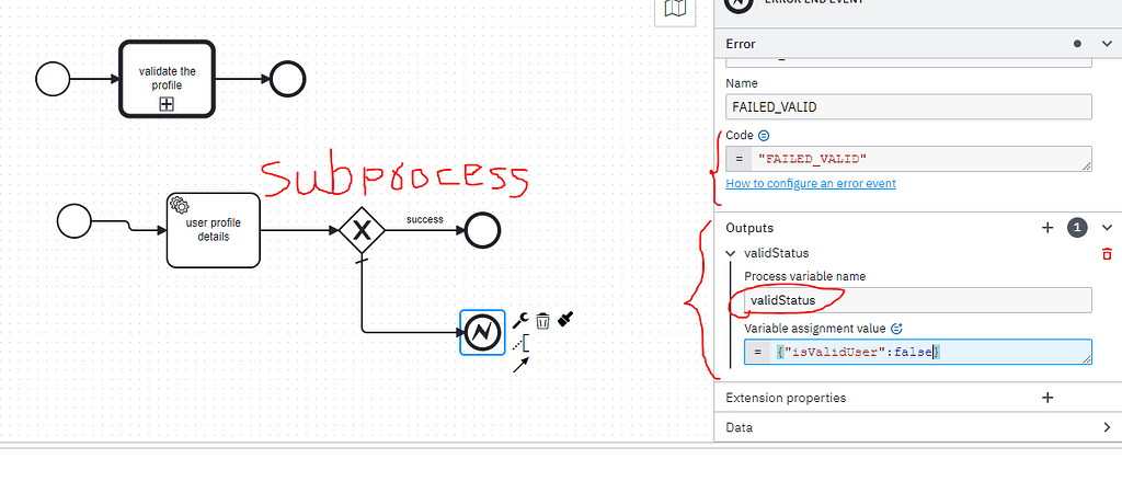 Variable scope in camunda 8 subprocess - Camunda 8 Topics - Camunda Forum