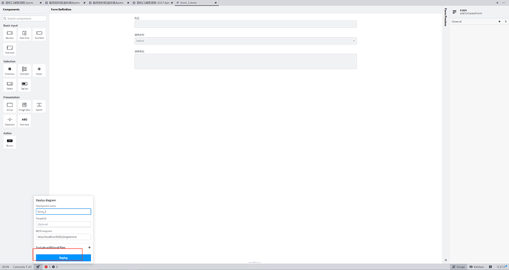 How to use camunda forms - Camunda 7 Topics - Camunda Forum