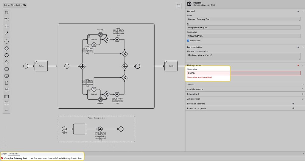 How to properly set the TTL on overall process model - Discussion & Questions - Camunda Forum