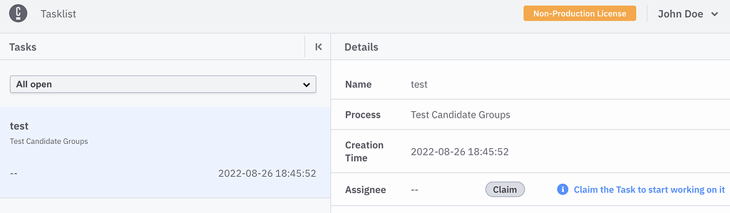 Candidate Groups for User Tasks apparently not taking effect - Discussion & Questions - Camunda ...