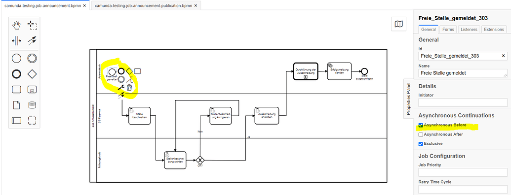 Camunda Tests Stop Working After AsyncBefore Flag Set To True For Bpmn Camunda Tests Stop Working After AsyncBefore Flag Set To True For Bpmn