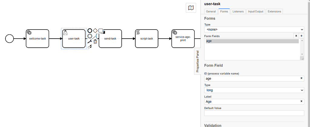 Variable is not defined when I pass variable from user task to script task - Discussion ...