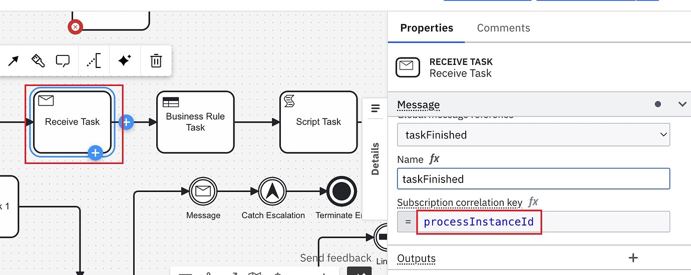 How to reference process instance id in modeler? - Camunda 8 Topics - Camunda Forum