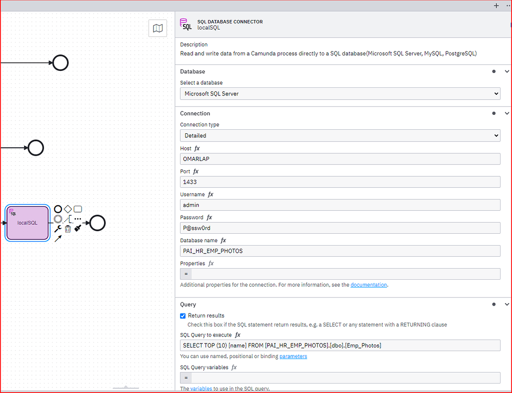SQL Server Connector - Discussion & Questions - Camunda Forum