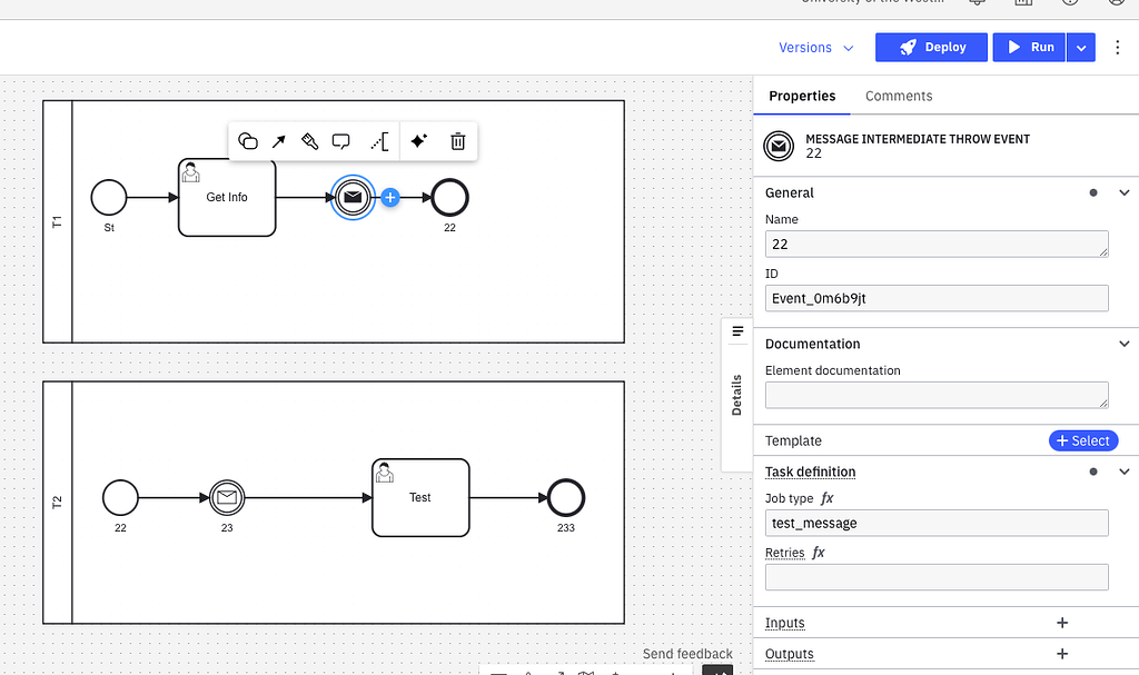 Implementing Messages externally in Camunda 8.6 - Discussion & Questions - Camunda Forum