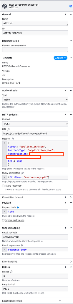 REST Outbound Connector - Discussion & Questions - Camunda Forum