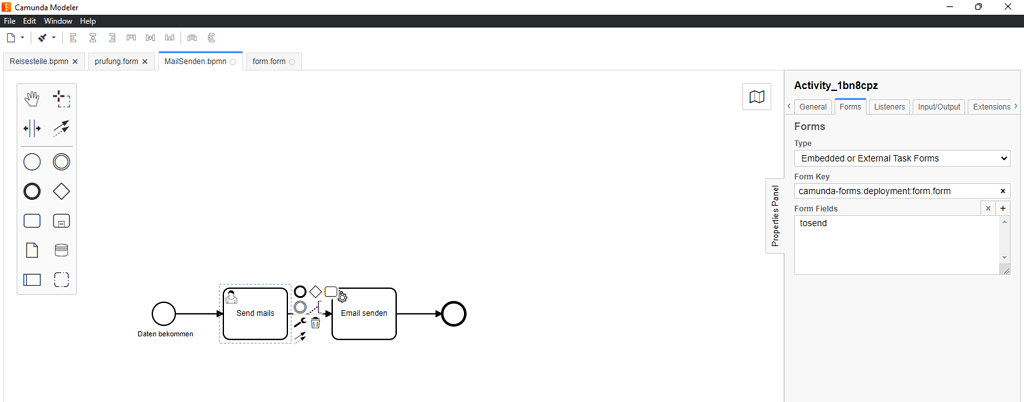 How can I access the forms from my user task in my service task? - Discussion & Questions ...