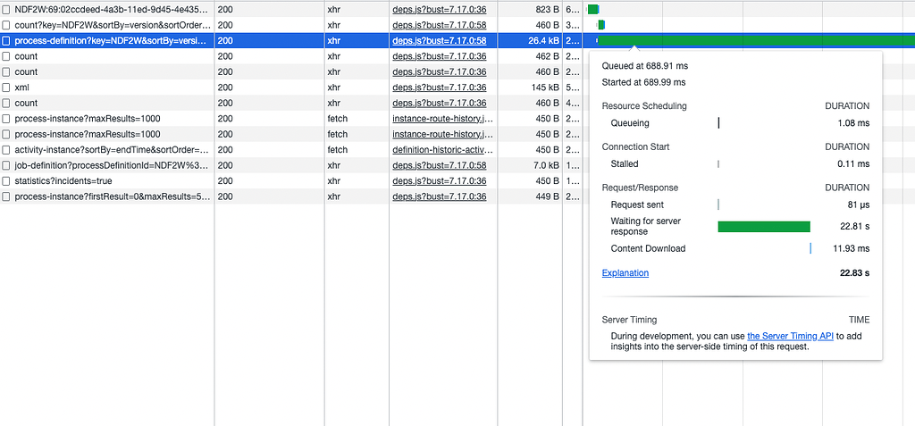 Very slow when loading process def version - Discussion & Questions - Camunda Forum