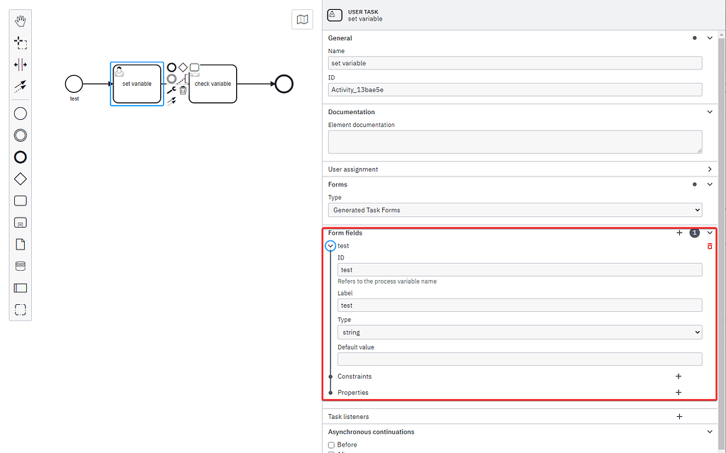 User Task Not Set The Input Variable Why Discussion ions 