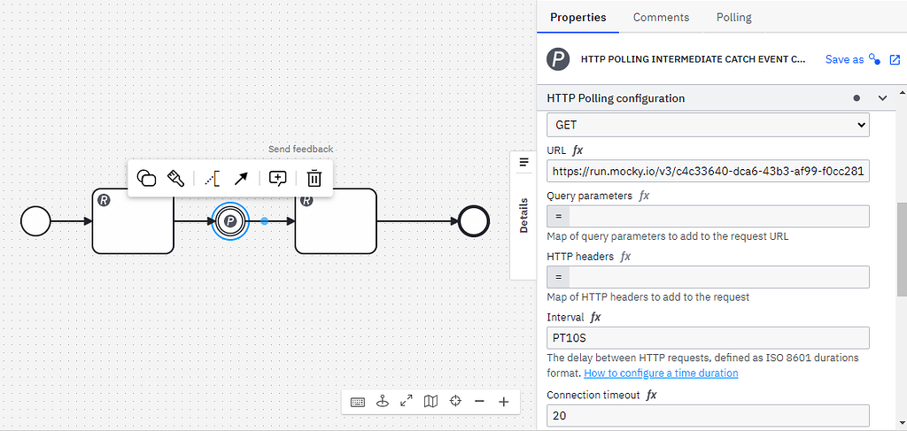 Issues Configuring Polling Intermediate Catch Event Connector Discussion And Questions