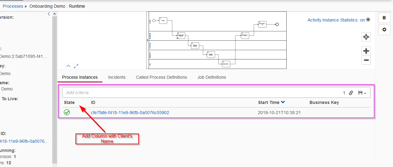 Add Column In Camunda Process Instances List Discussion Questions