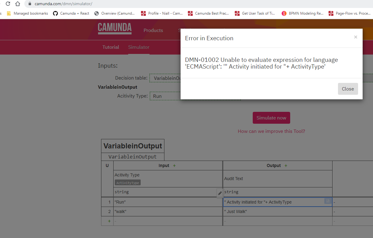 Use Variables Passed To DMN In DMN Output Discussion Questions