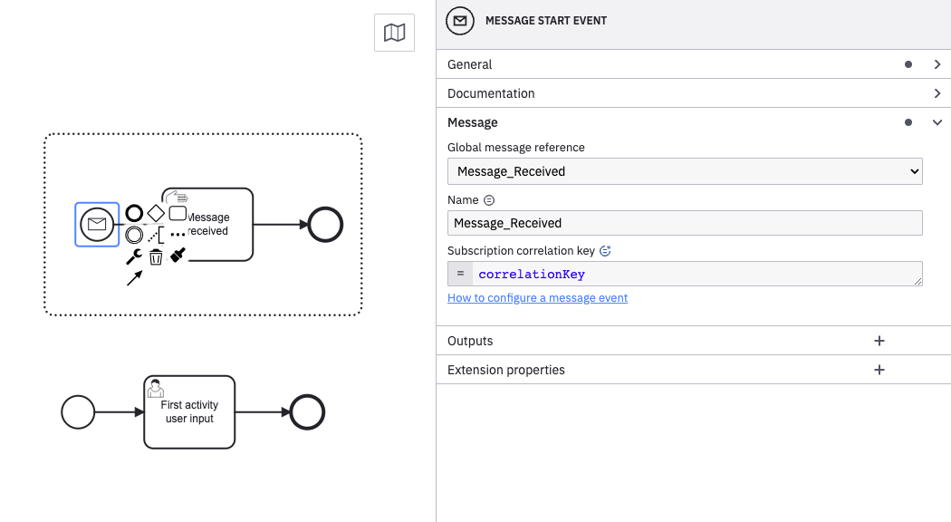 Event subprocesses message event correlation - Discussion & Questions - Camunda Forum