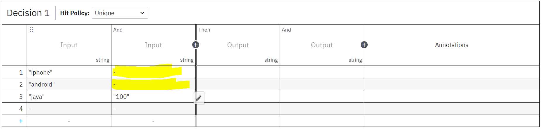 DMN- Any values in the input should be accepted - Discussion & Questions - Camunda Forum
