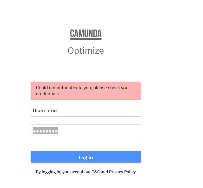 Could Not Authenticate You Please Check Your Credentials 2 By