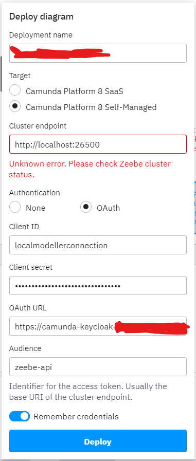 Connection with secured Camunda 8 fails - Discussion & Questions - Camunda Forum